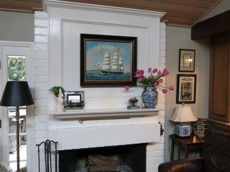 Project Design: How To Style Your Spring Mantel — Two Ways | Garden ...